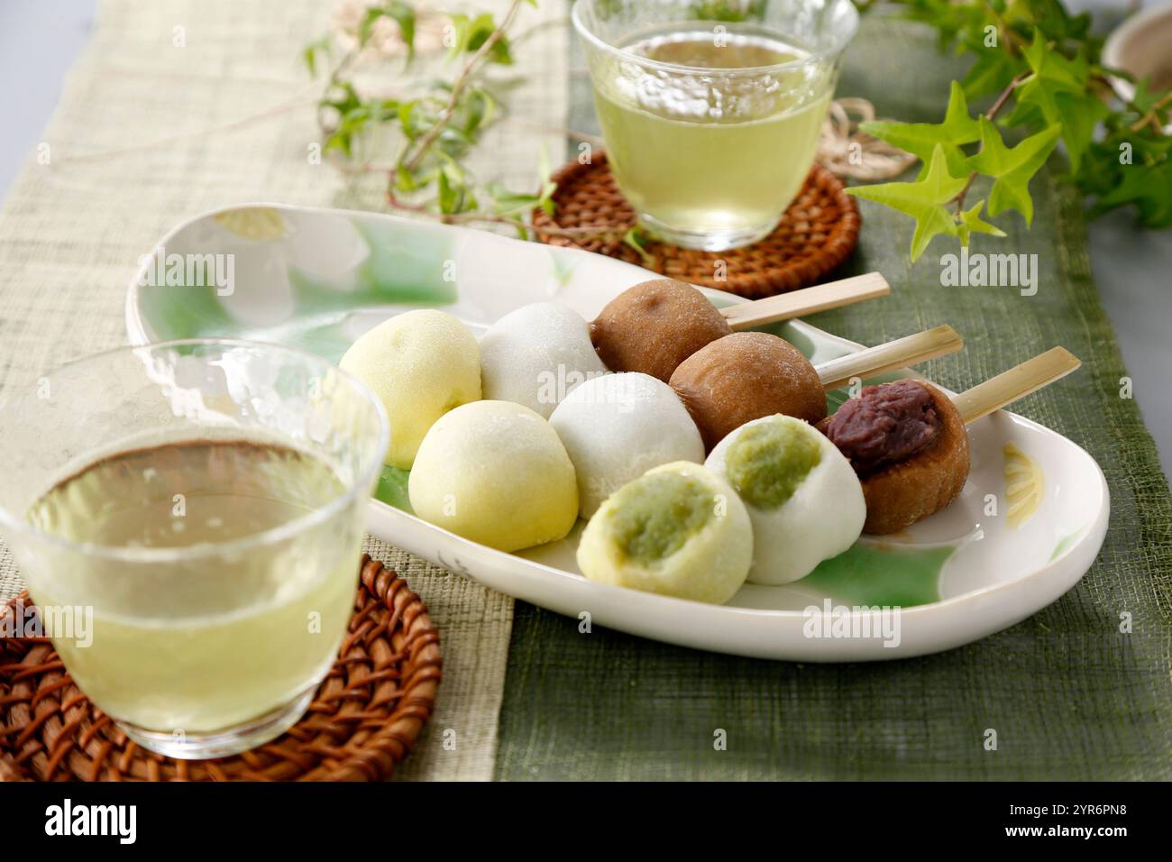 Three color dango hi-res stock photography and images - Alamy