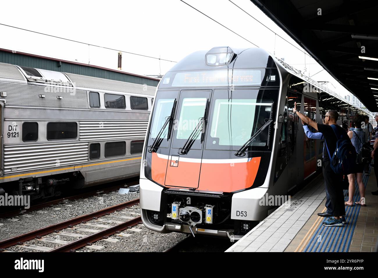 Sydney, Australia. 03rd Dec, 2024. The new Intercity Mariyung train ...