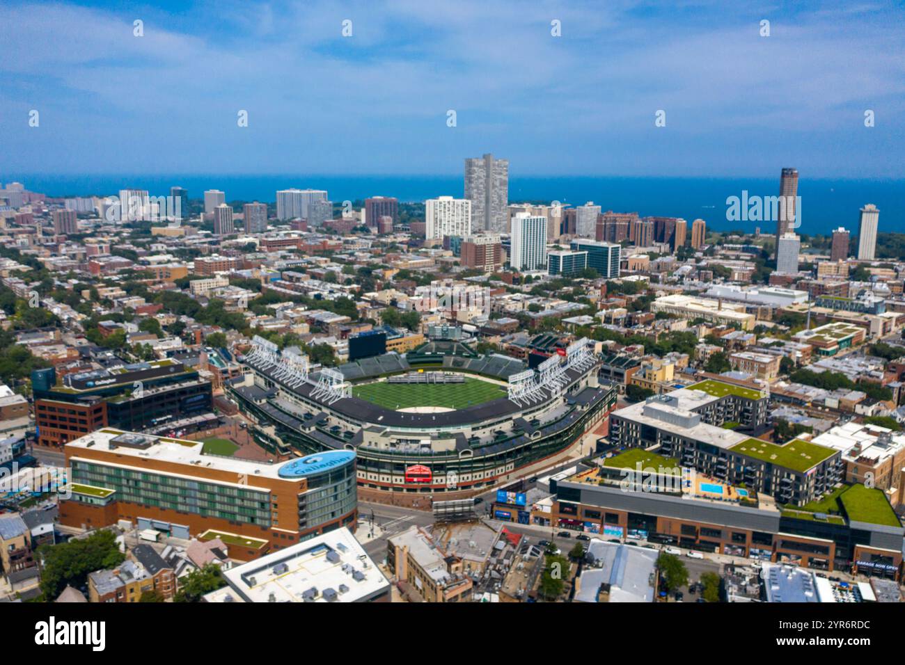 SEPTEMBER, 2021 CHICAGO, IL., USA - Wrigley Field, home of Chicago Cubs ...