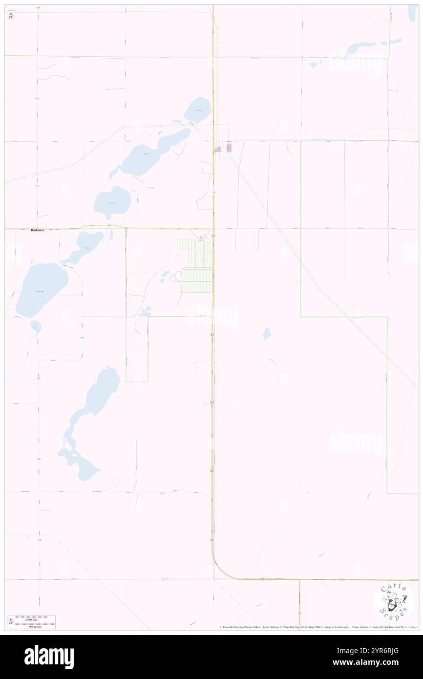 Township of Badoura, Hubbard County, US, United States, Minnesota, N 46 ...