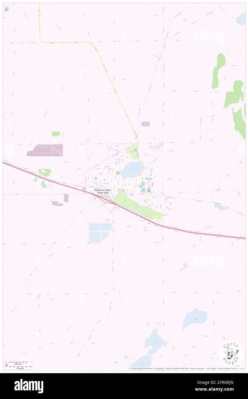 Albany minnesota map hi-res stock photography and images - Alamy