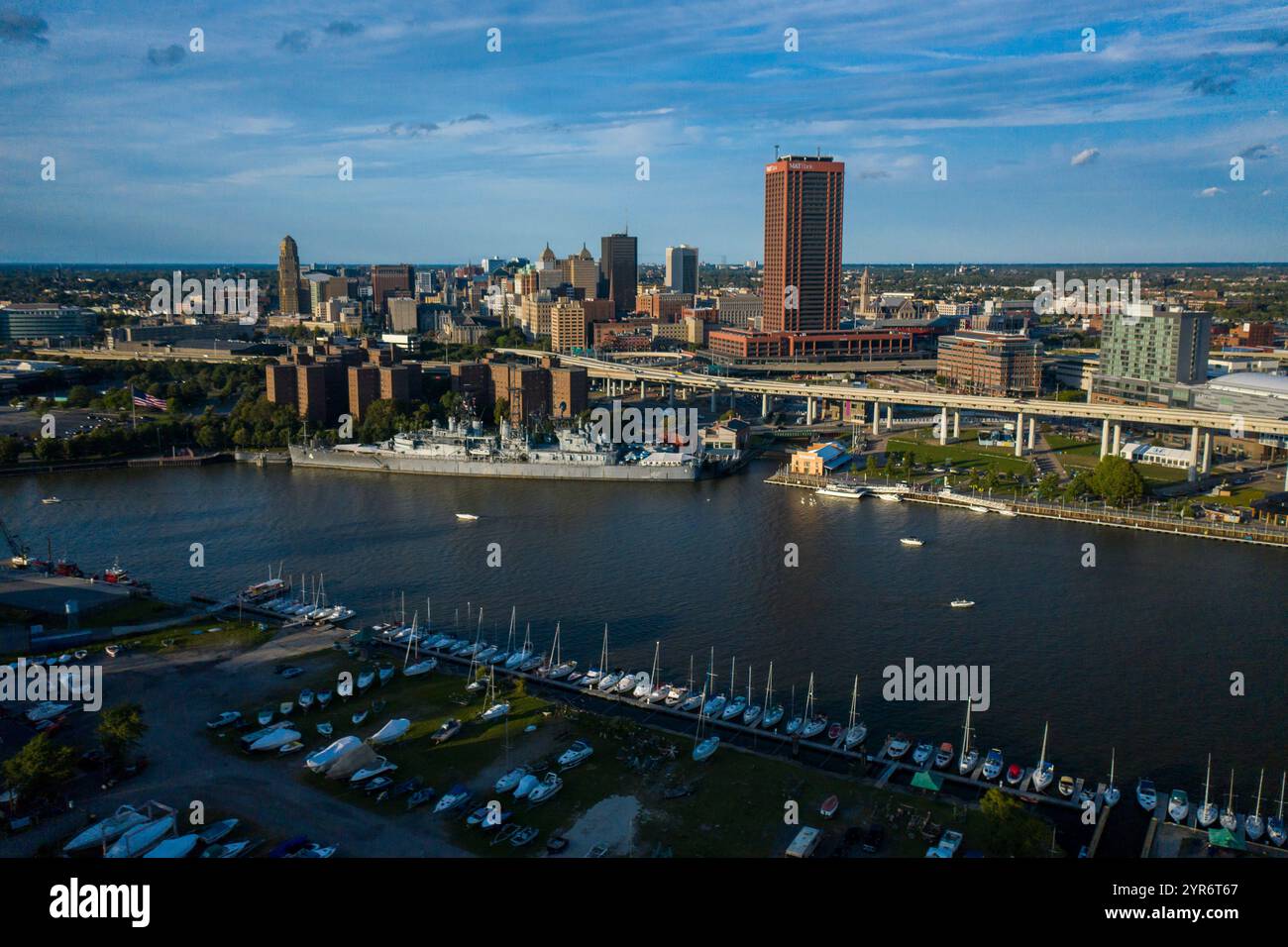 Skyline buffalo ny buildings hi-res stock photography and images - Alamy