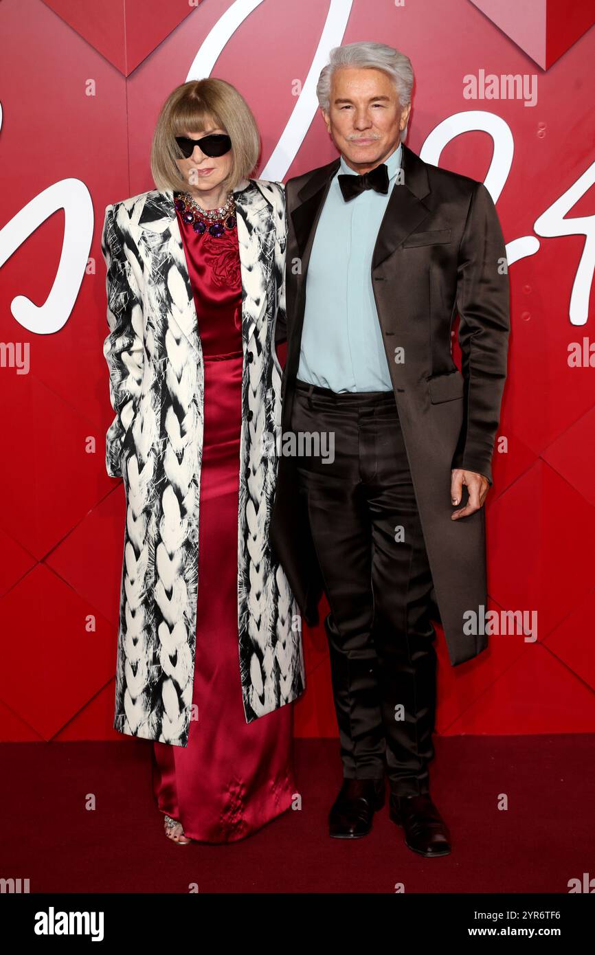 London, UK. 02nd Dec, 2024. Dame Anna Wintour and Baz Luhrmann attend ...