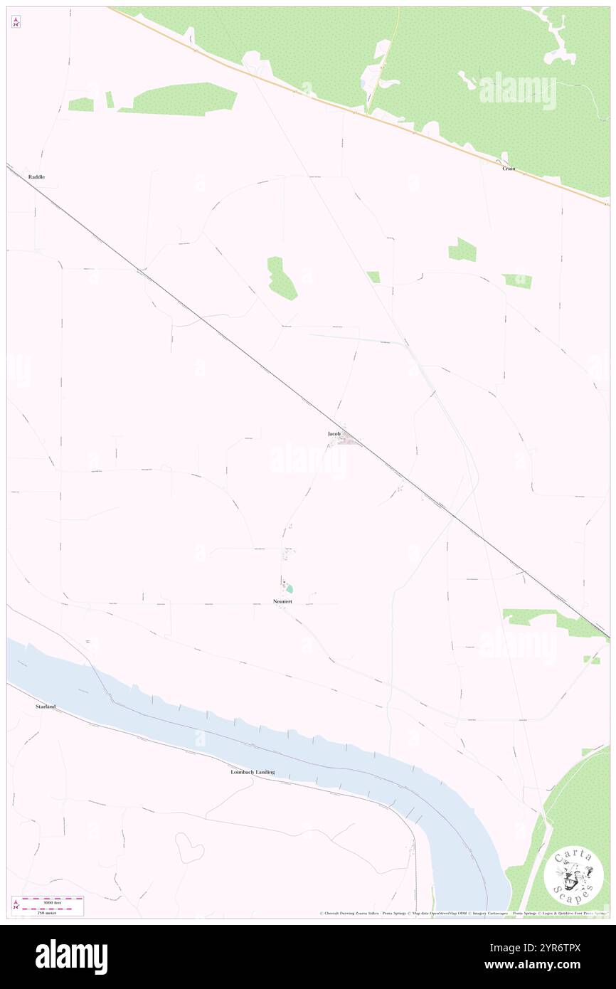 Illinois jackson county map Cut Out Stock Images & Pictures - Alamy