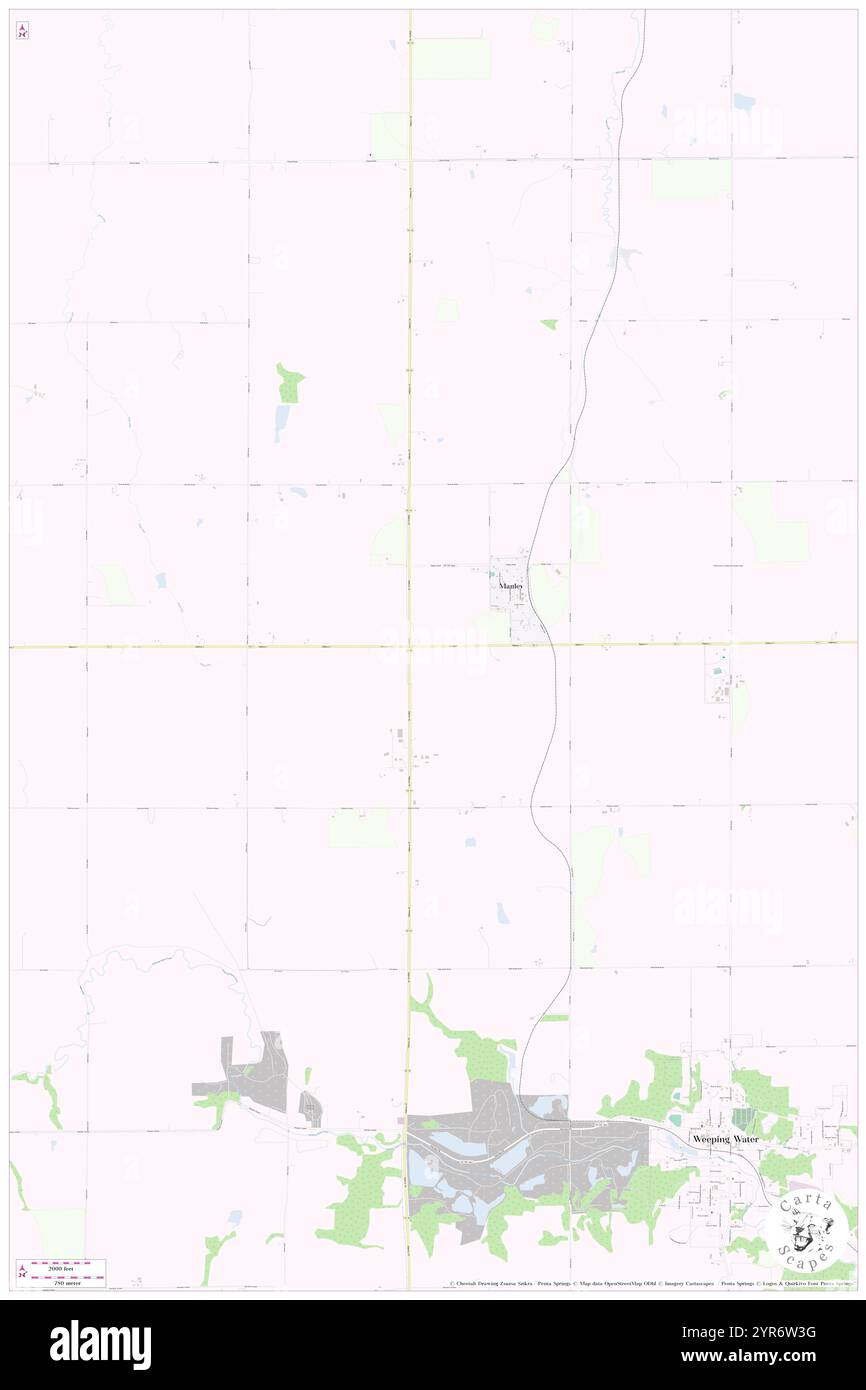 Center nebraska map Cut Out Stock Images & Pictures - Alamy