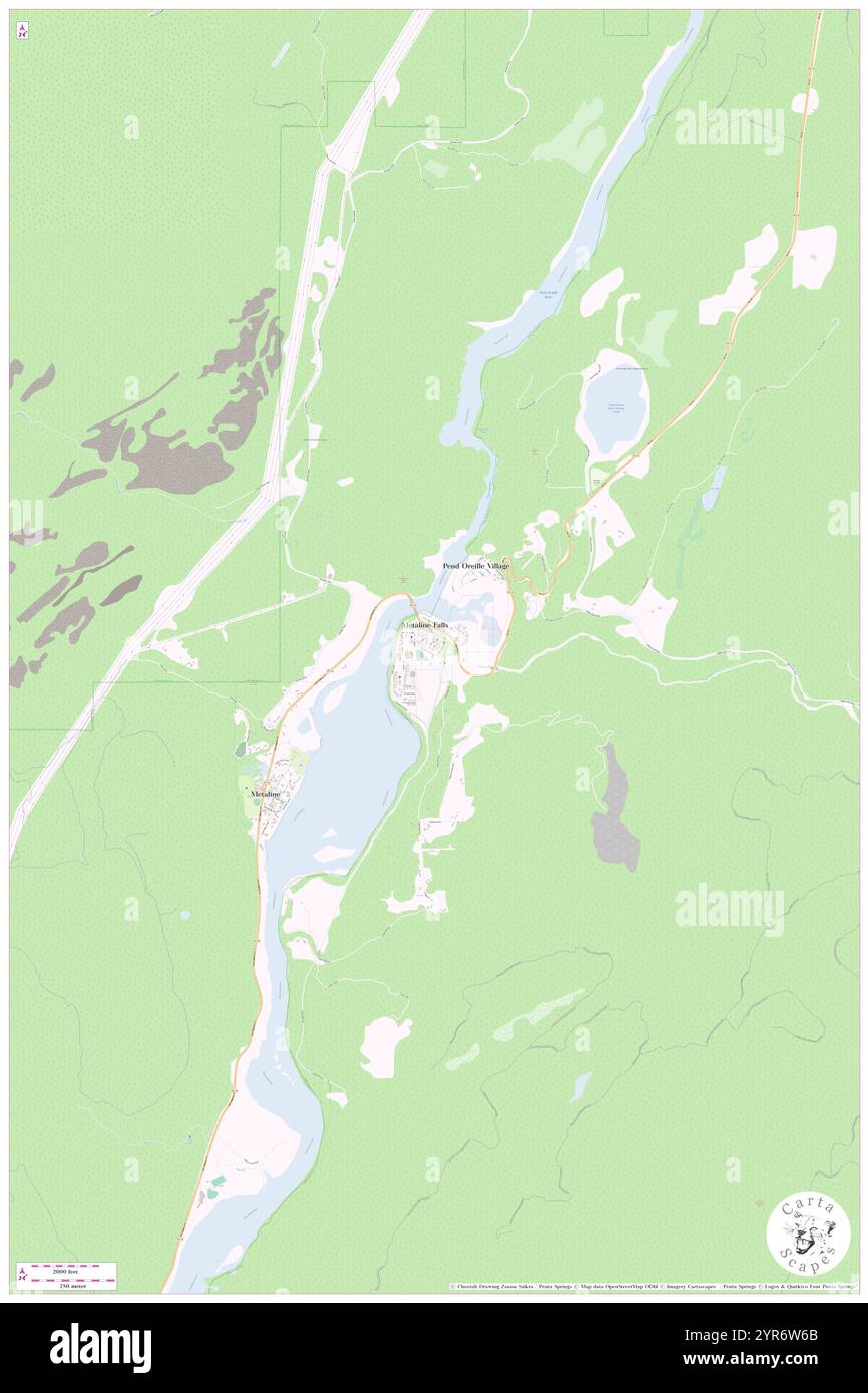 Metaline falls washington Cut Out Stock Images & Pictures - Alamy