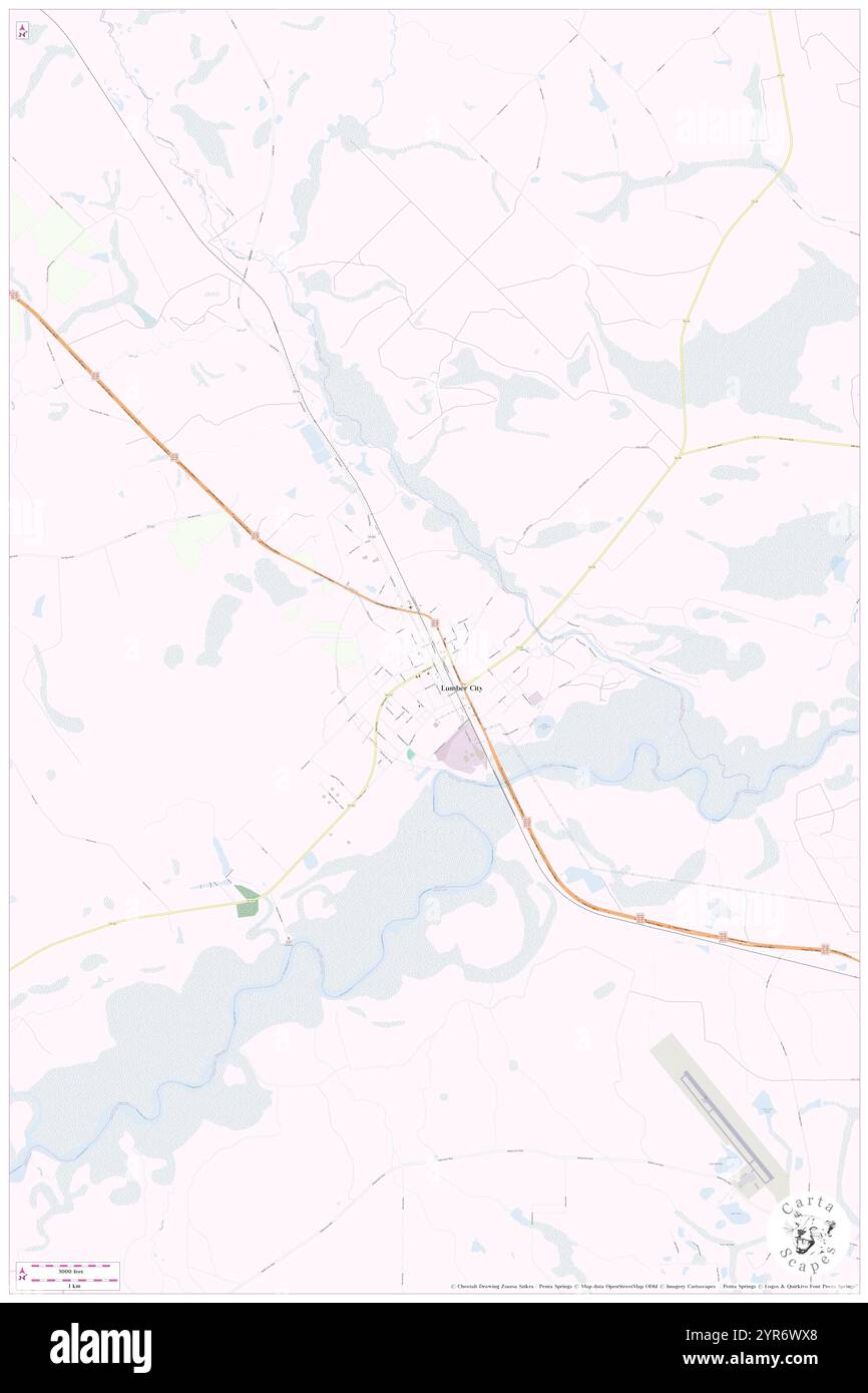 Telfair map hi-res stock photography and images - Alamy