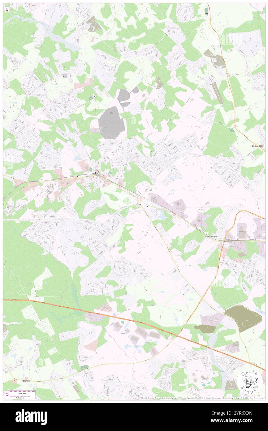 Barrow county map hi-res stock photography and images - Alamy