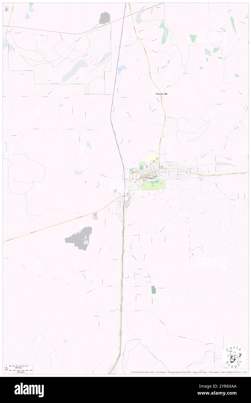 Map of tenino Cut Out Stock Images & Pictures - Alamy