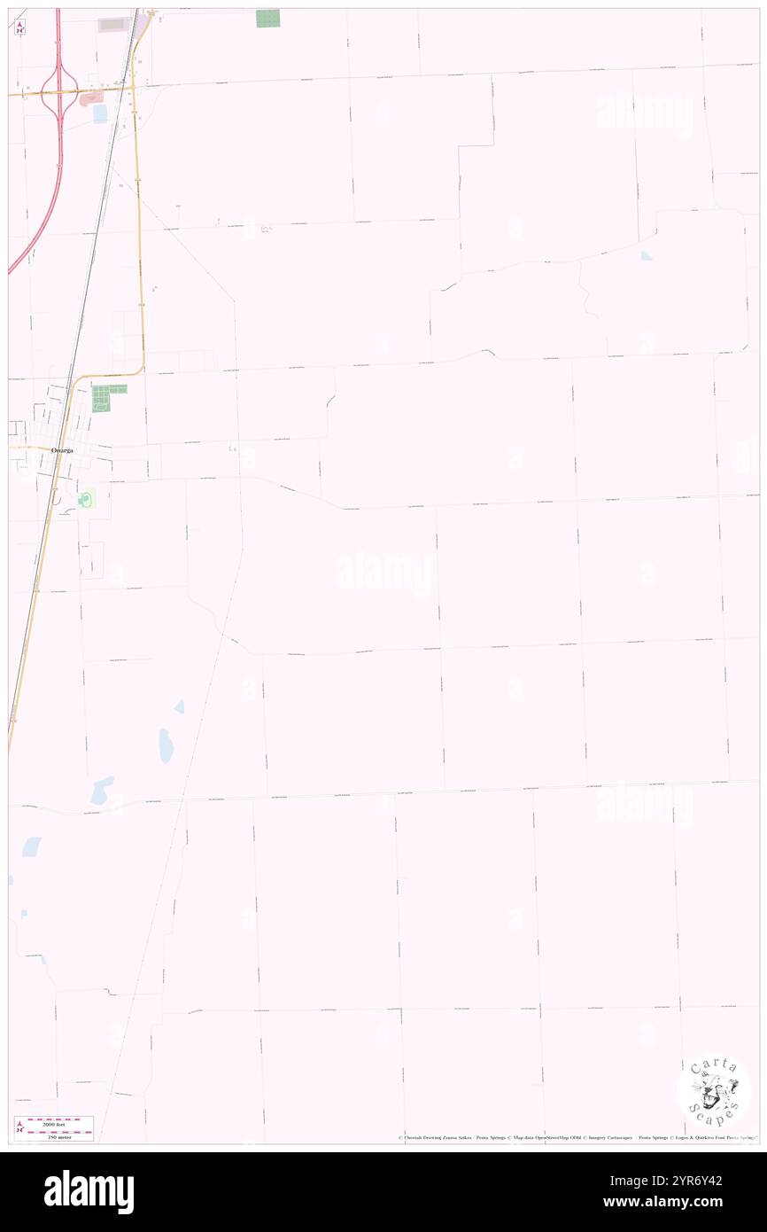 Onarga map Cut Out Stock Images & Pictures - Alamy