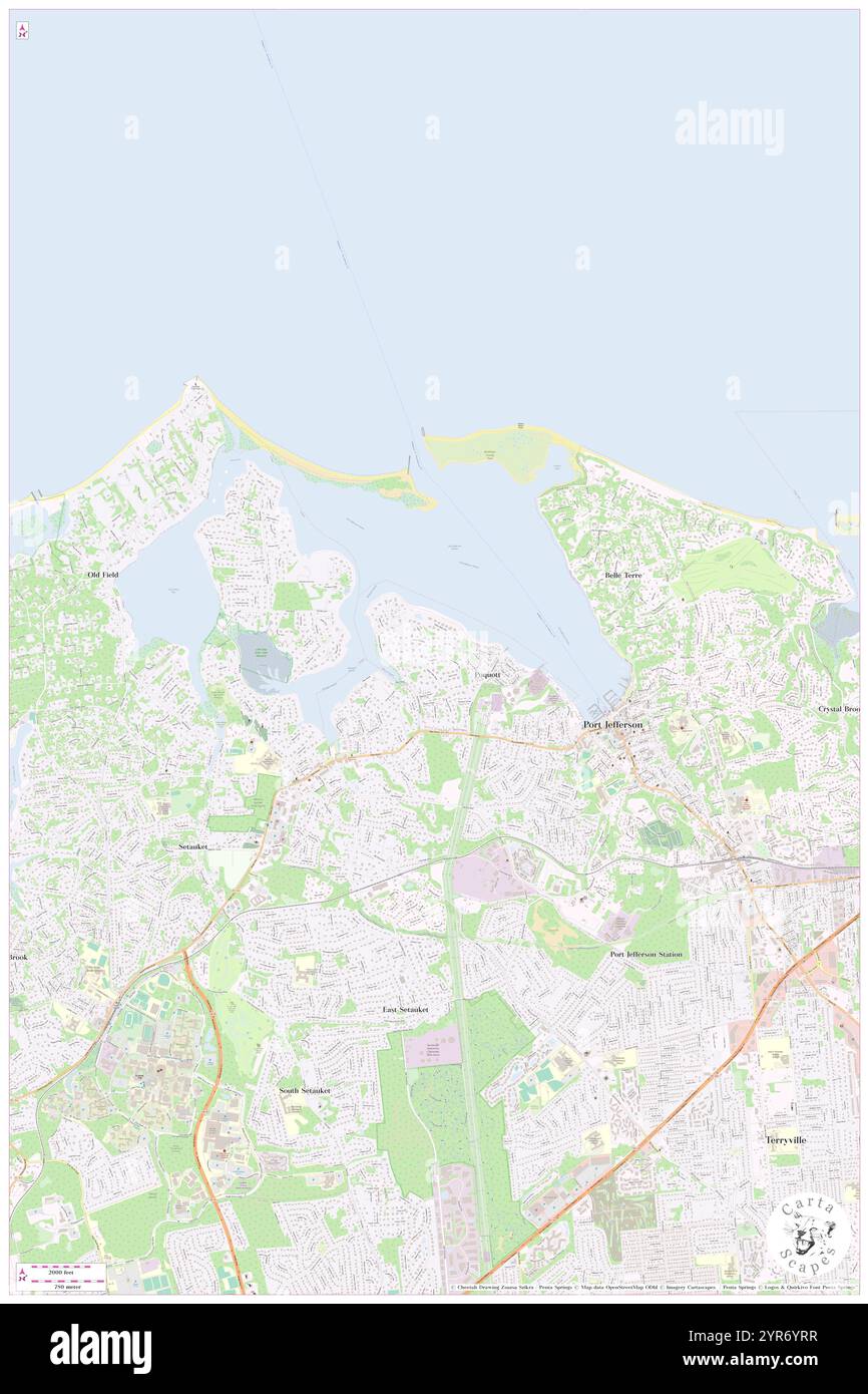 Village of Poquott, Suffolk County, US, United States, New York, N 40 ...