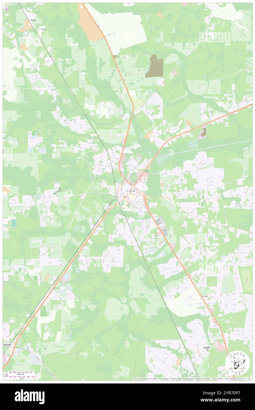 Callahan county map Cut Out Stock Images & Pictures - Alamy
