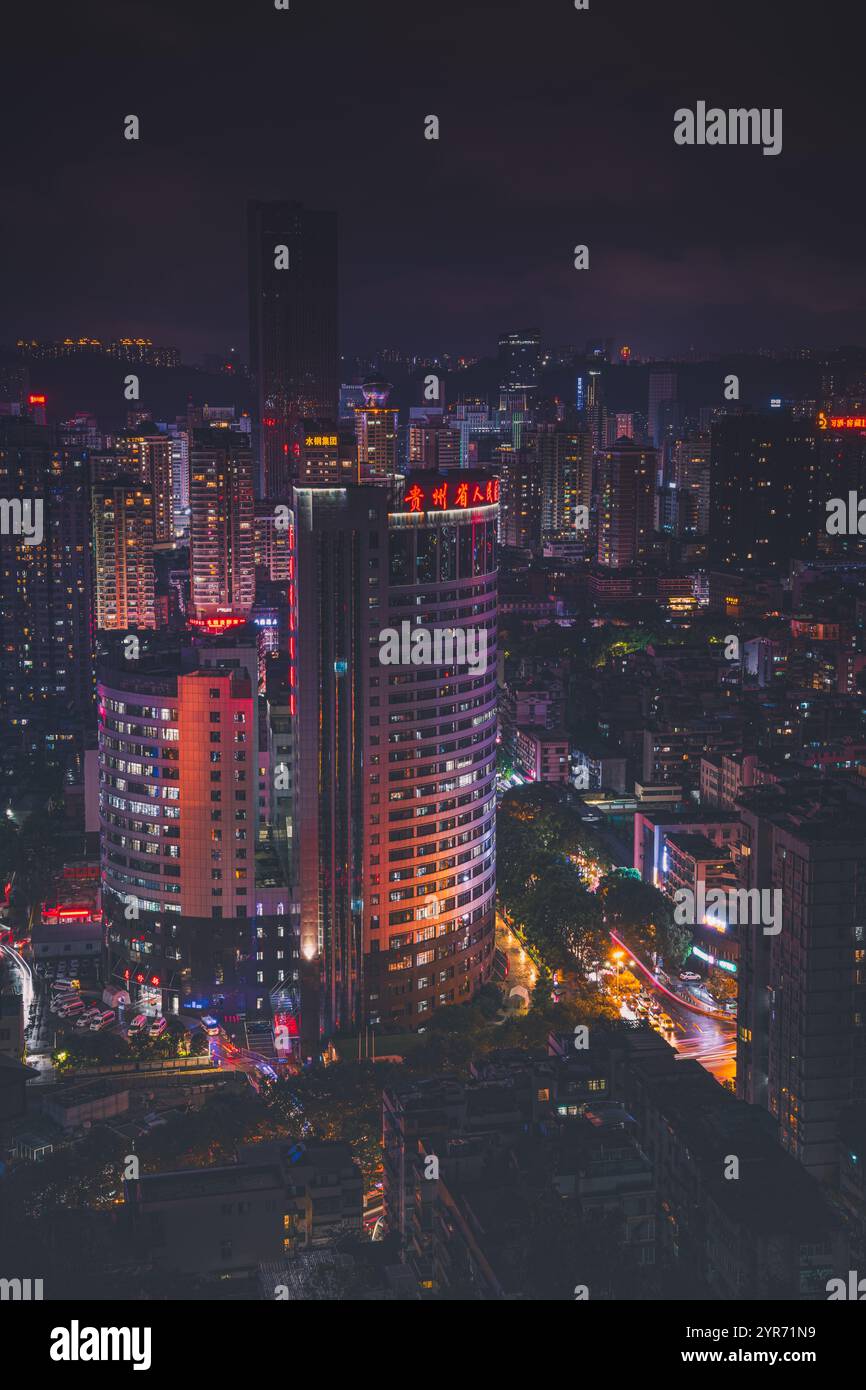 Guiyang night view hi-res stock photography and images - Alamy