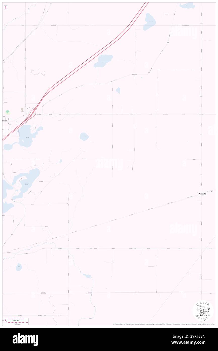 Map of barnum Cut Out Stock Images & Pictures - Alamy