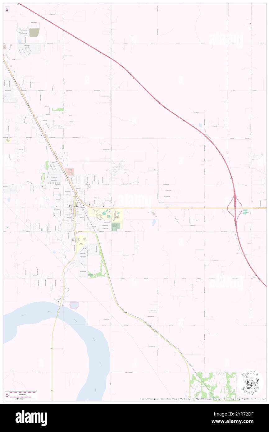 City of Coweta, Wagoner County, US, United States, Oklahoma, N 35 57 ...