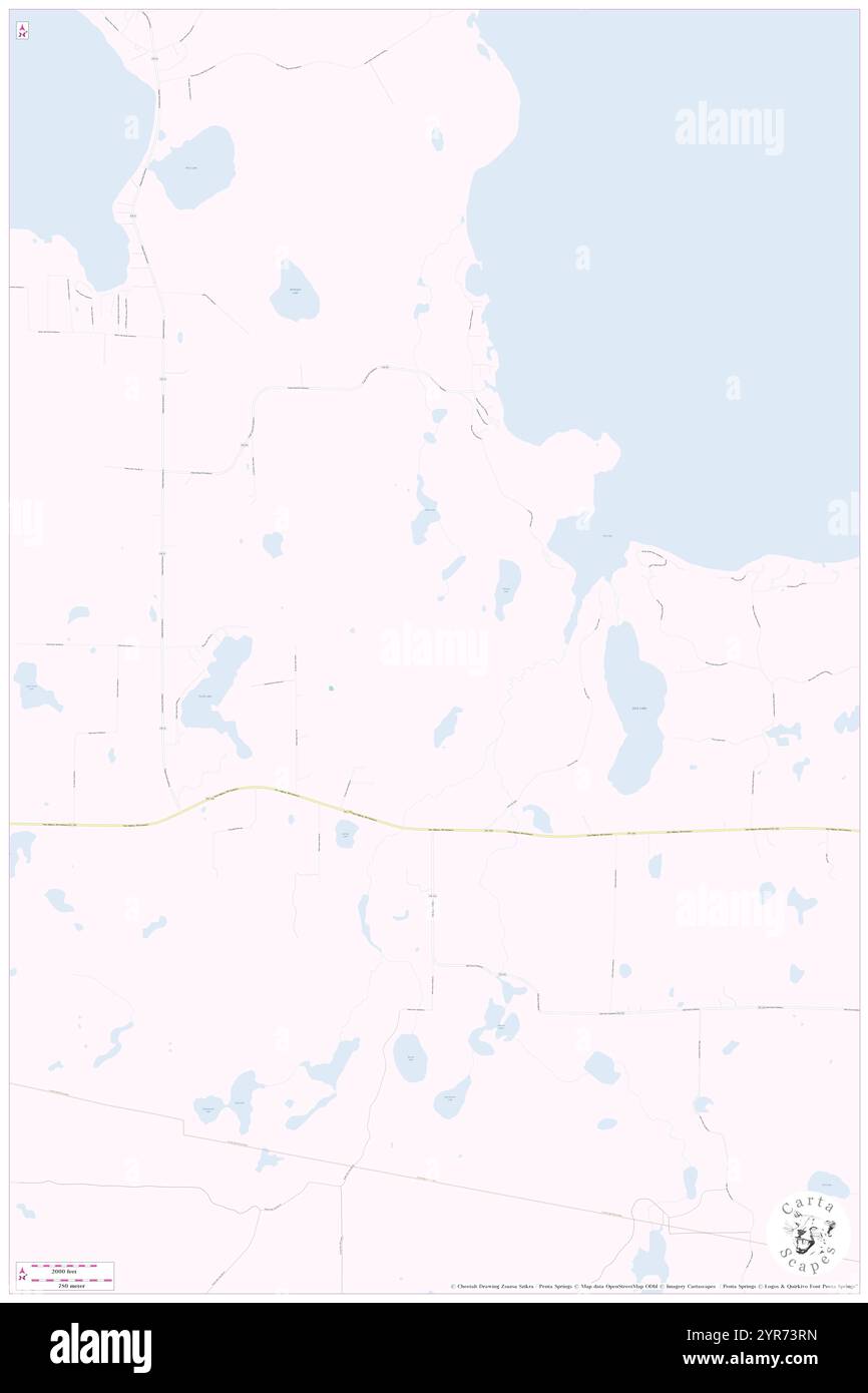 Cass lake minnesota map Cut Out Stock Images & Pictures - Alamy