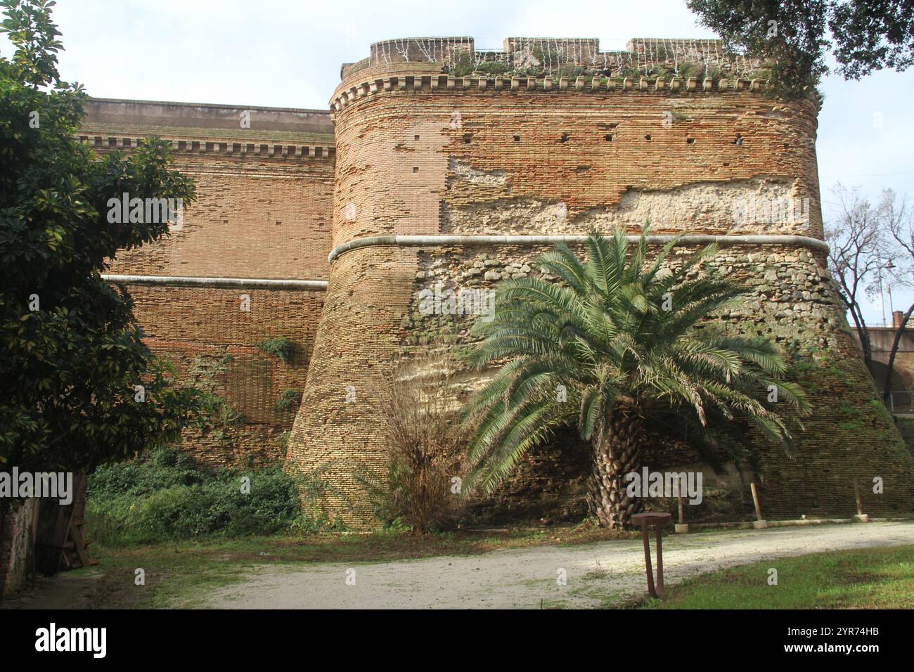 Nettuno, Italy. View of the 16th century Forte Sangallo Stock Photo - Alamy