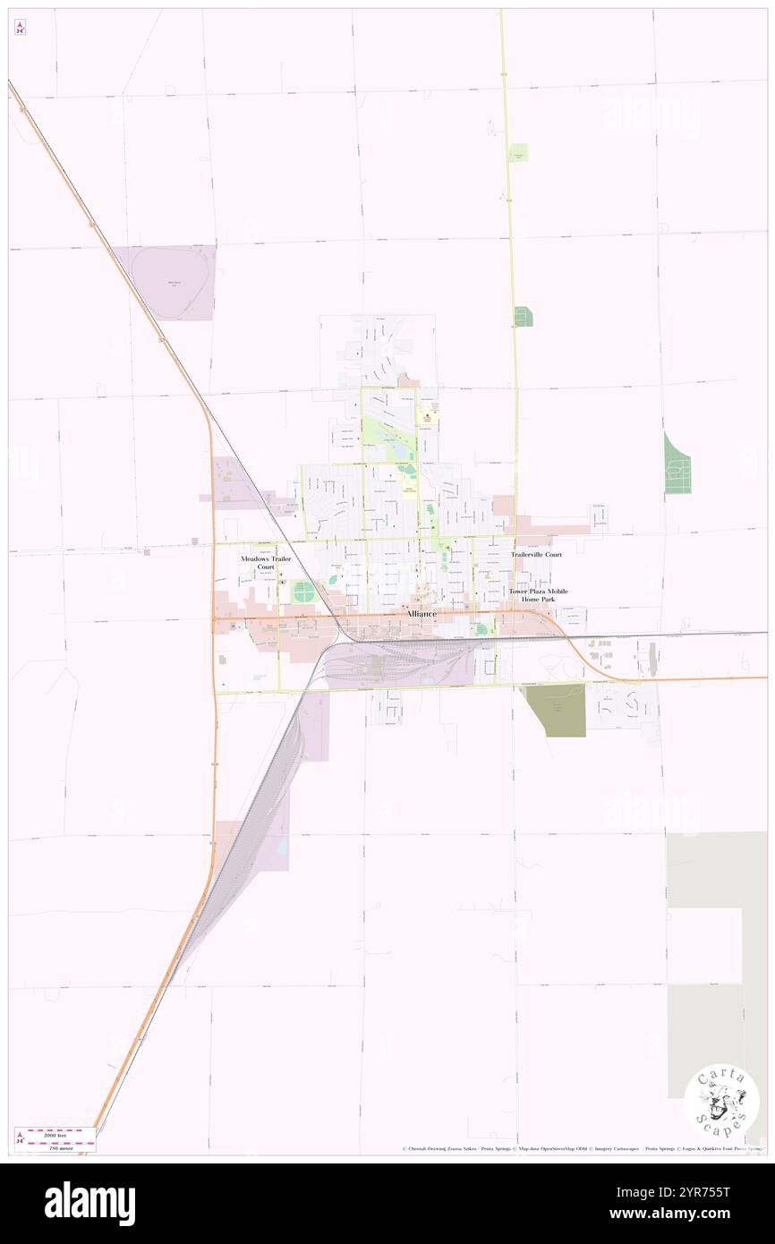 Box butte county map hi-res stock photography and images - Alamy
