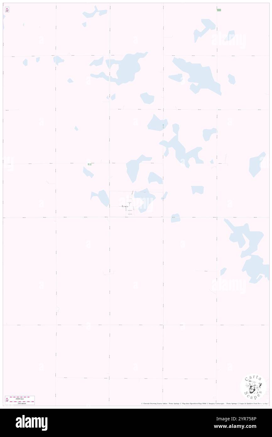 Erwin map Cut Out Stock Images & Pictures - Alamy