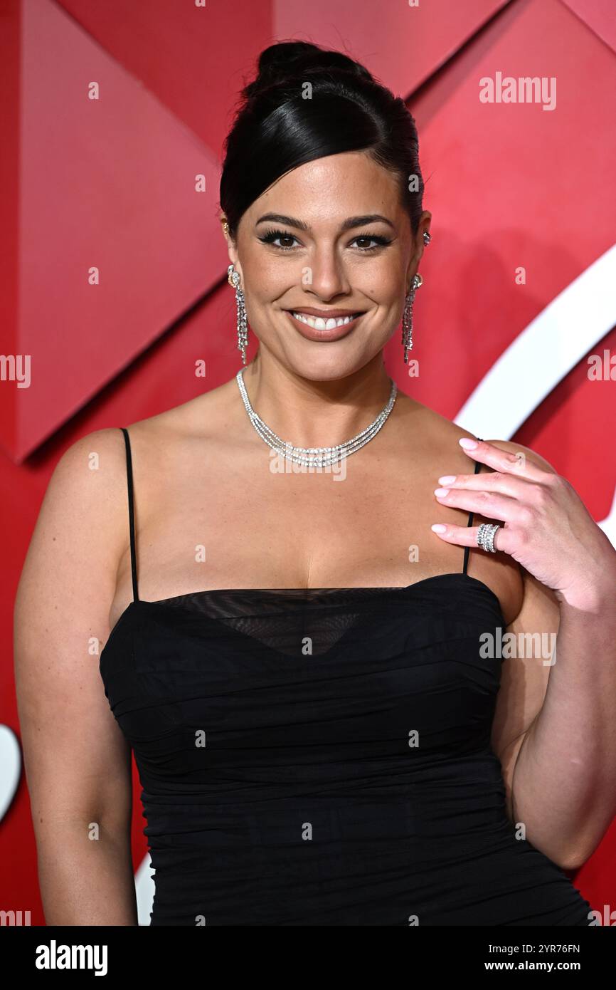 London, UK. December 2nd, 2024. Editorial Use Only. Ashley Graham ...
