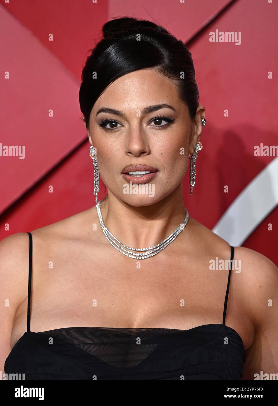 London, UK. December 2nd, 2024. Editorial Use Only. Ashley Graham ...