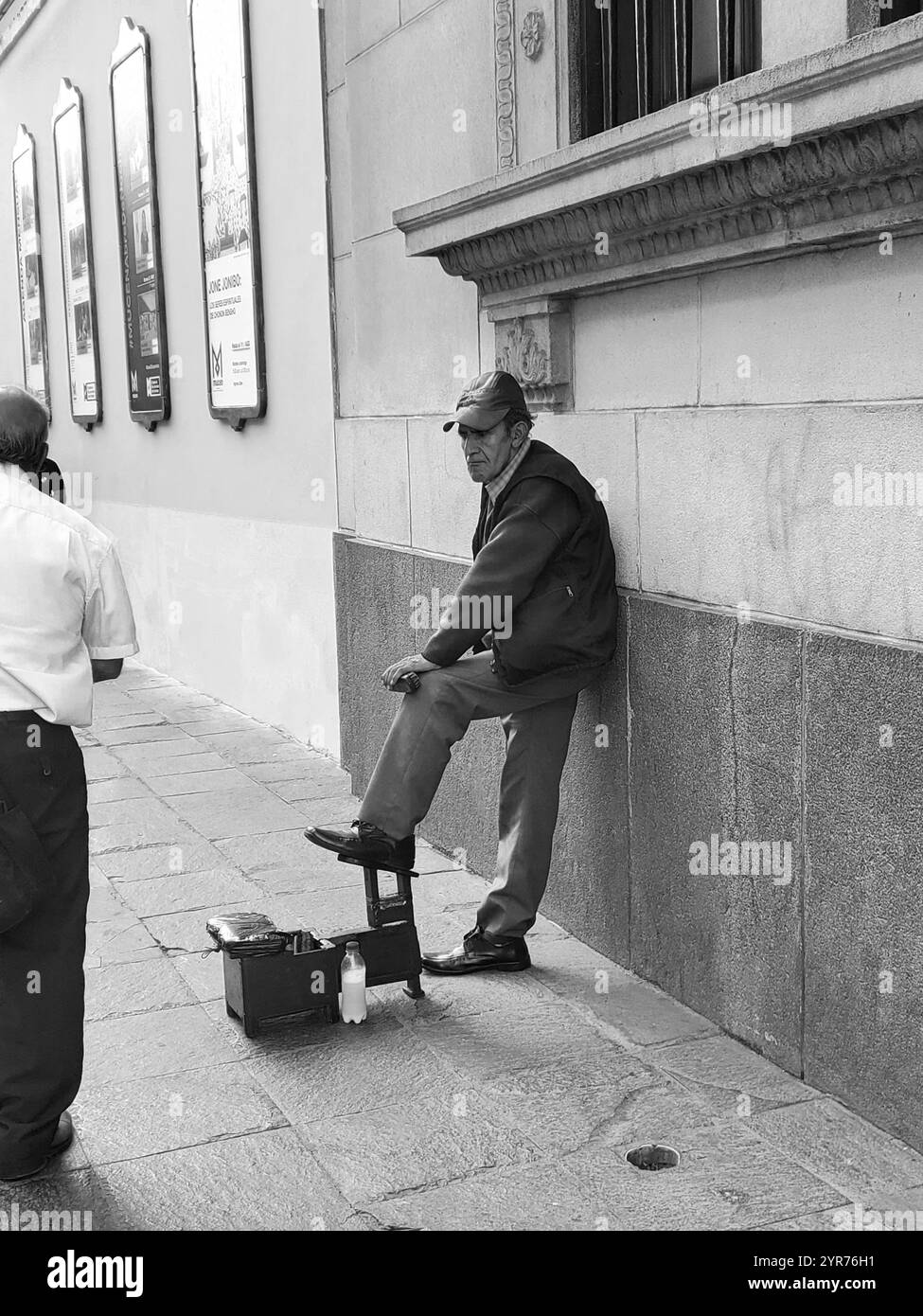 Street polishing Black and White Stock Photos & Images - Alamy