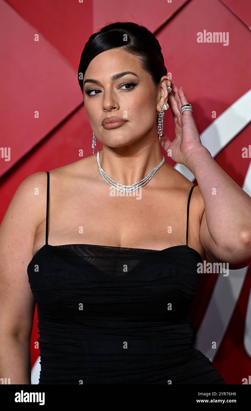 London, UK. December 2nd, 2024. Editorial Use Only. Ashley Graham ...