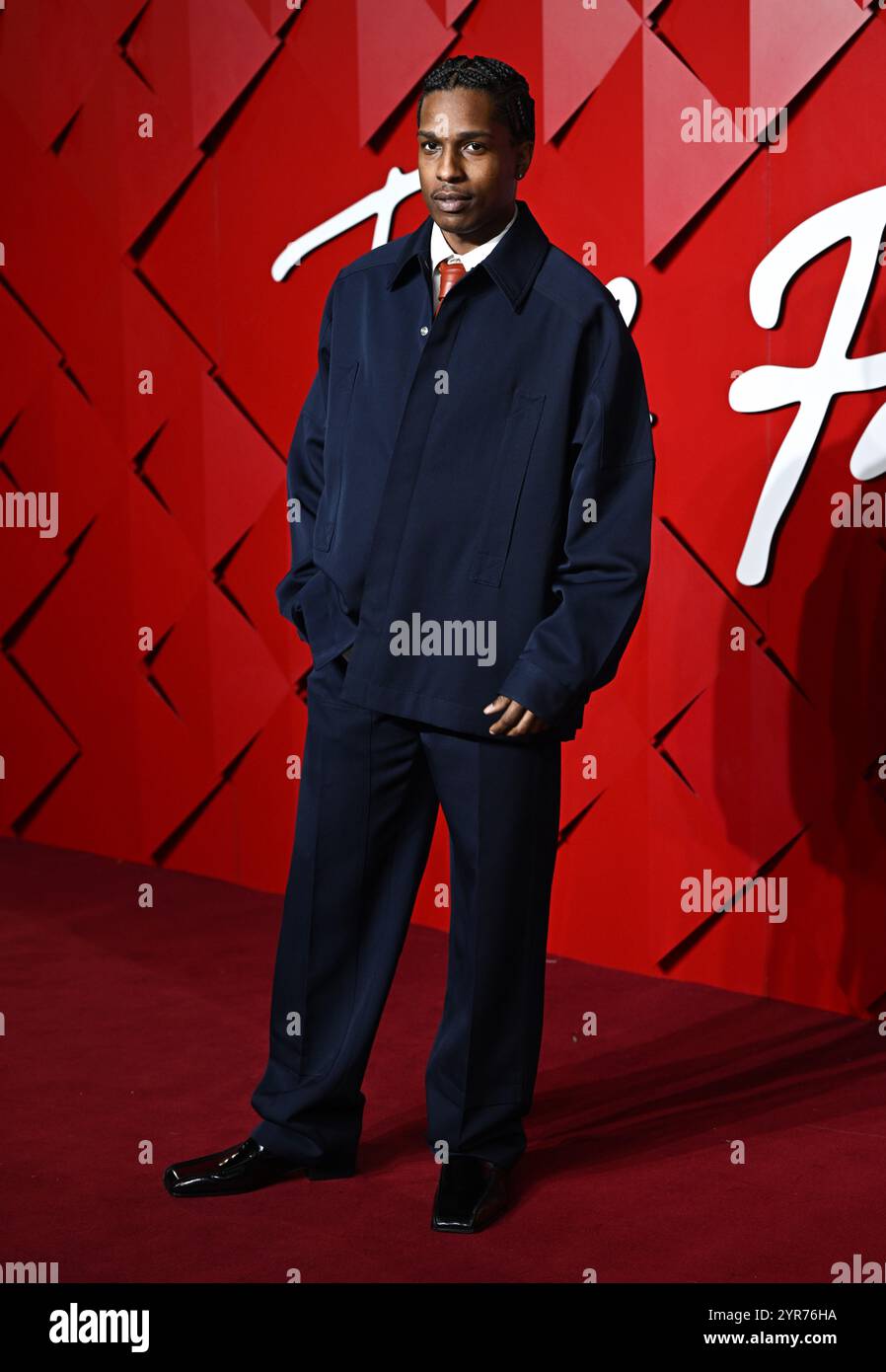 London, UK. December 2nd, 2024. Editorial Use Only. ASAP Rocky arriving ...