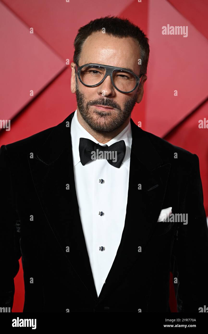 London, UK. December 2nd, 2024. Editorial Use Only. Tom Ford arriving ...