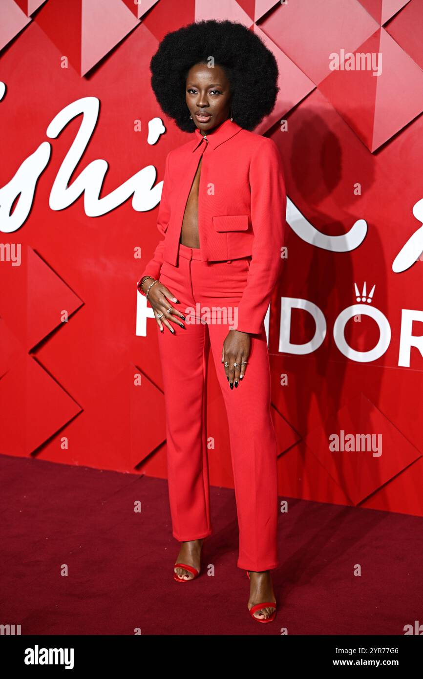 London, UK. December 2nd, 2024. Editorial Use Only. AJ Odudo arriving ...