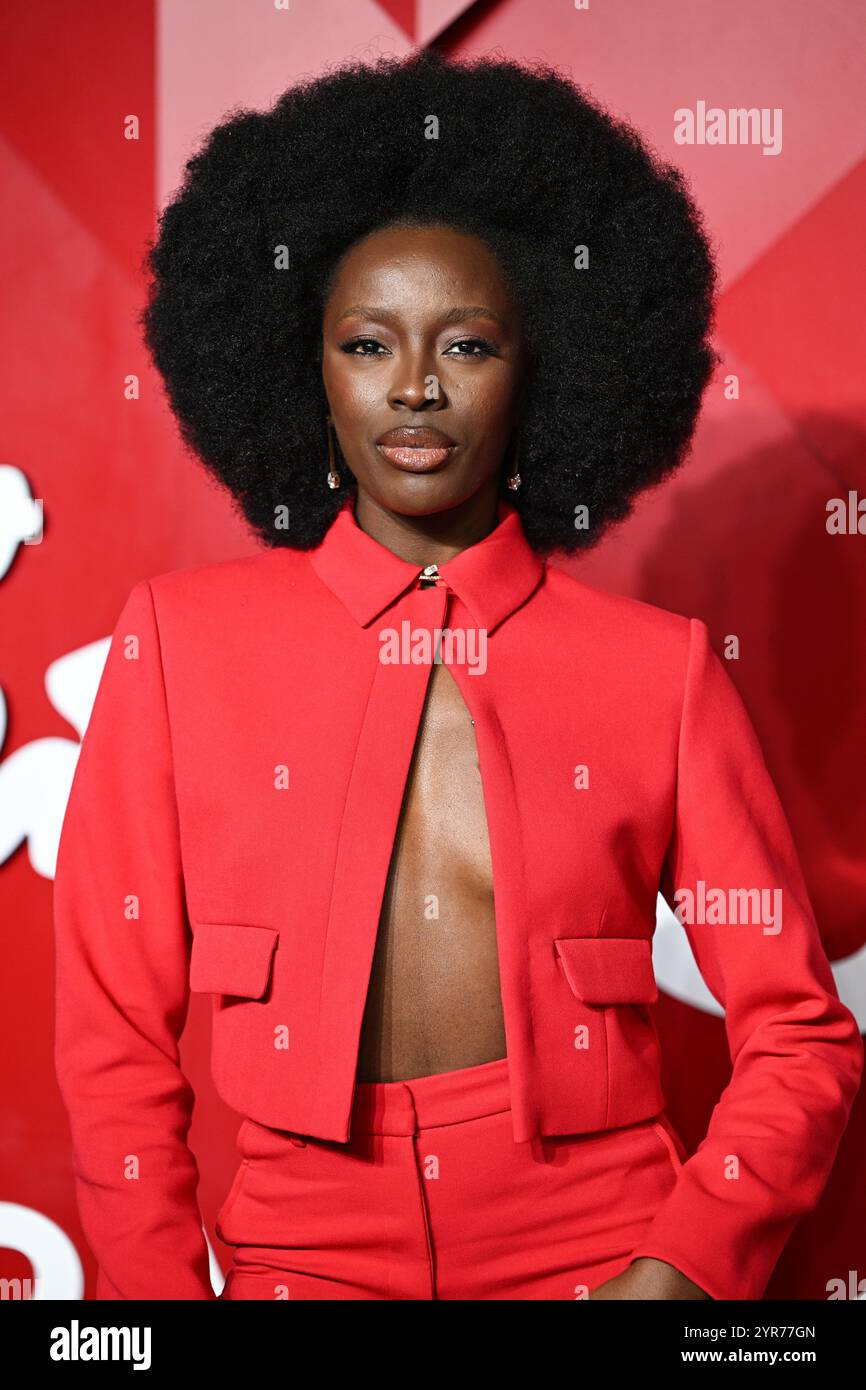 London, UK. December 2nd, 2024. Editorial Use Only. AJ Odudo arriving ...