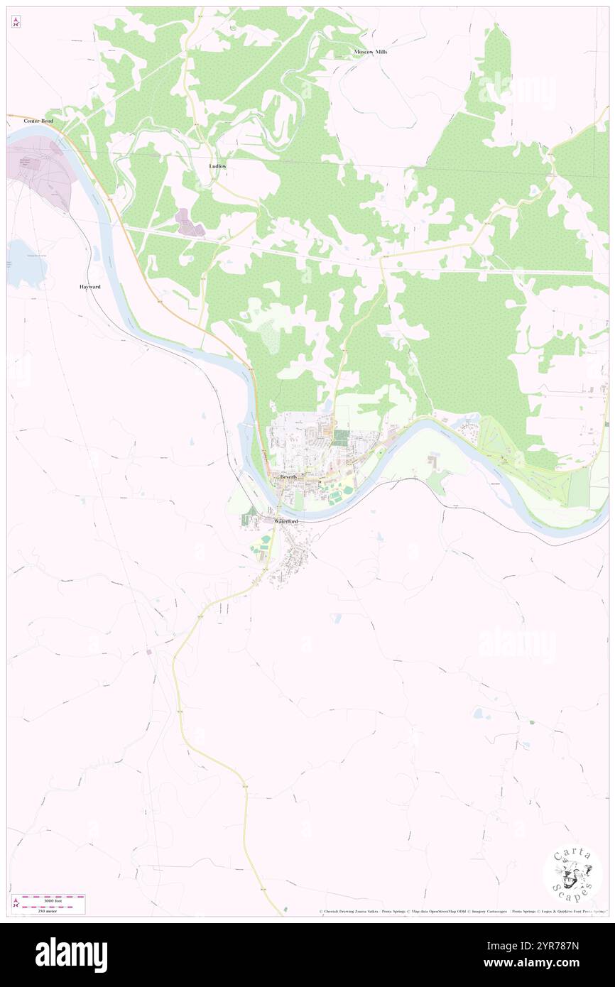 Beverly washington map Cut Out Stock Images & Pictures - Alamy