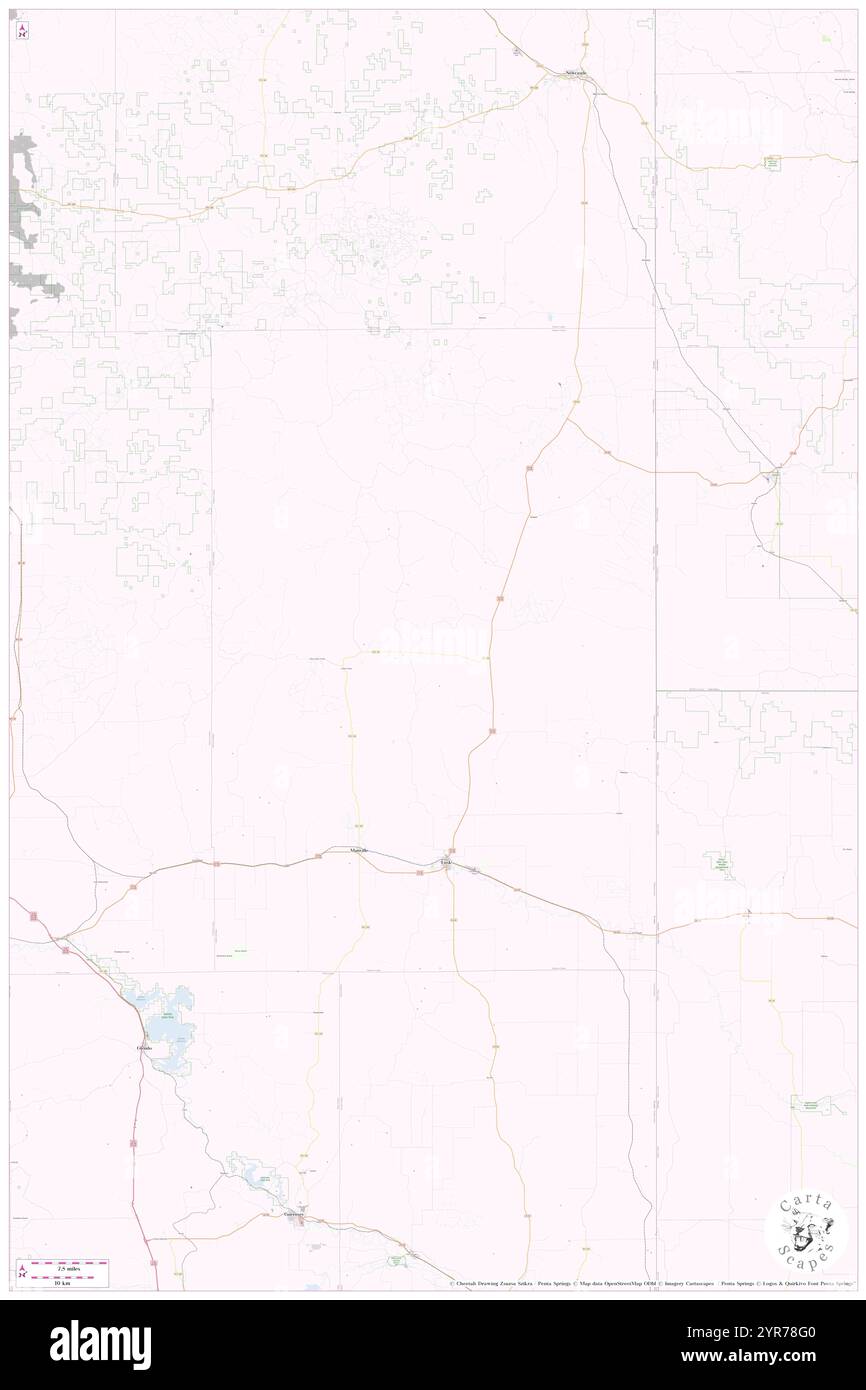 Niobrara county map hi-res stock photography and images - Alamy