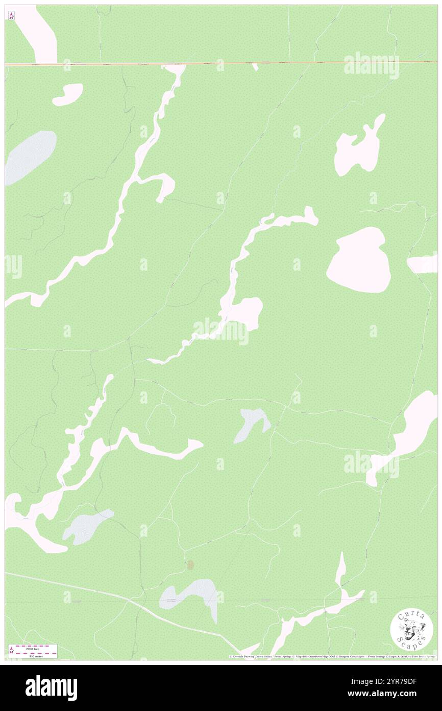 Map of ashland wisconsin Cut Out Stock Images & Pictures - Alamy