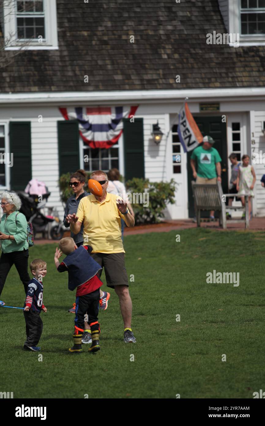Patriots Day Parade held in Lexington, MA Stock Photo - Alamy
