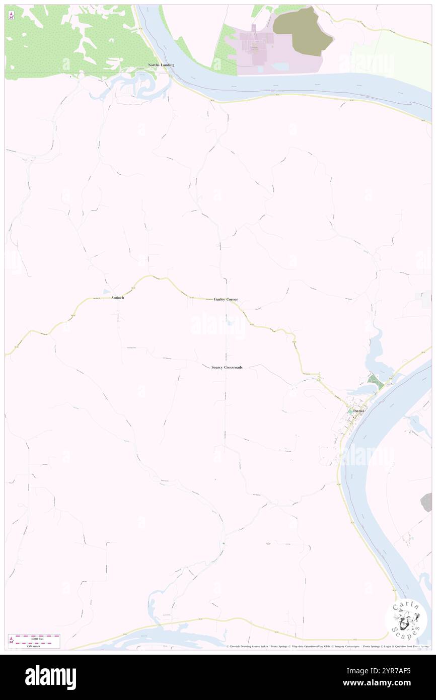 Posey county map hi-res stock photography and images - Alamy