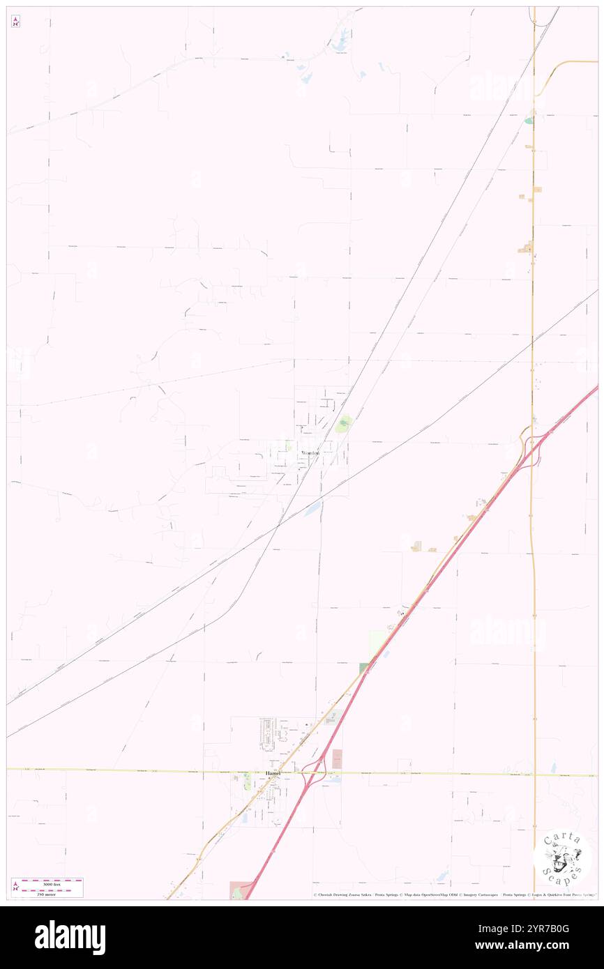Village of Worden, Madison County, US, United States, Illinois, N 38 55 ...