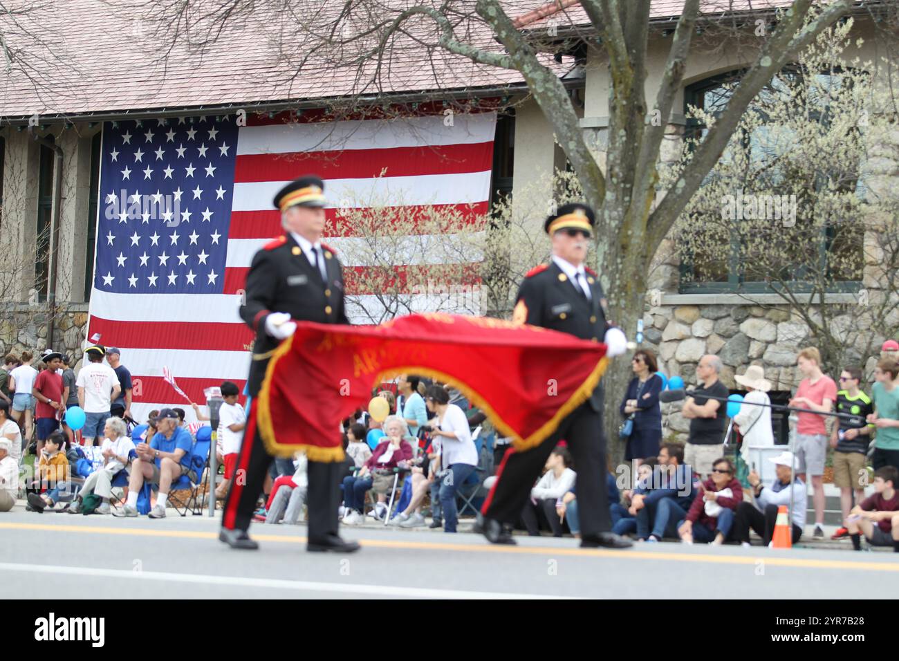 Patriots Day Parade, Lexington, MA Stock Photo - Alamy