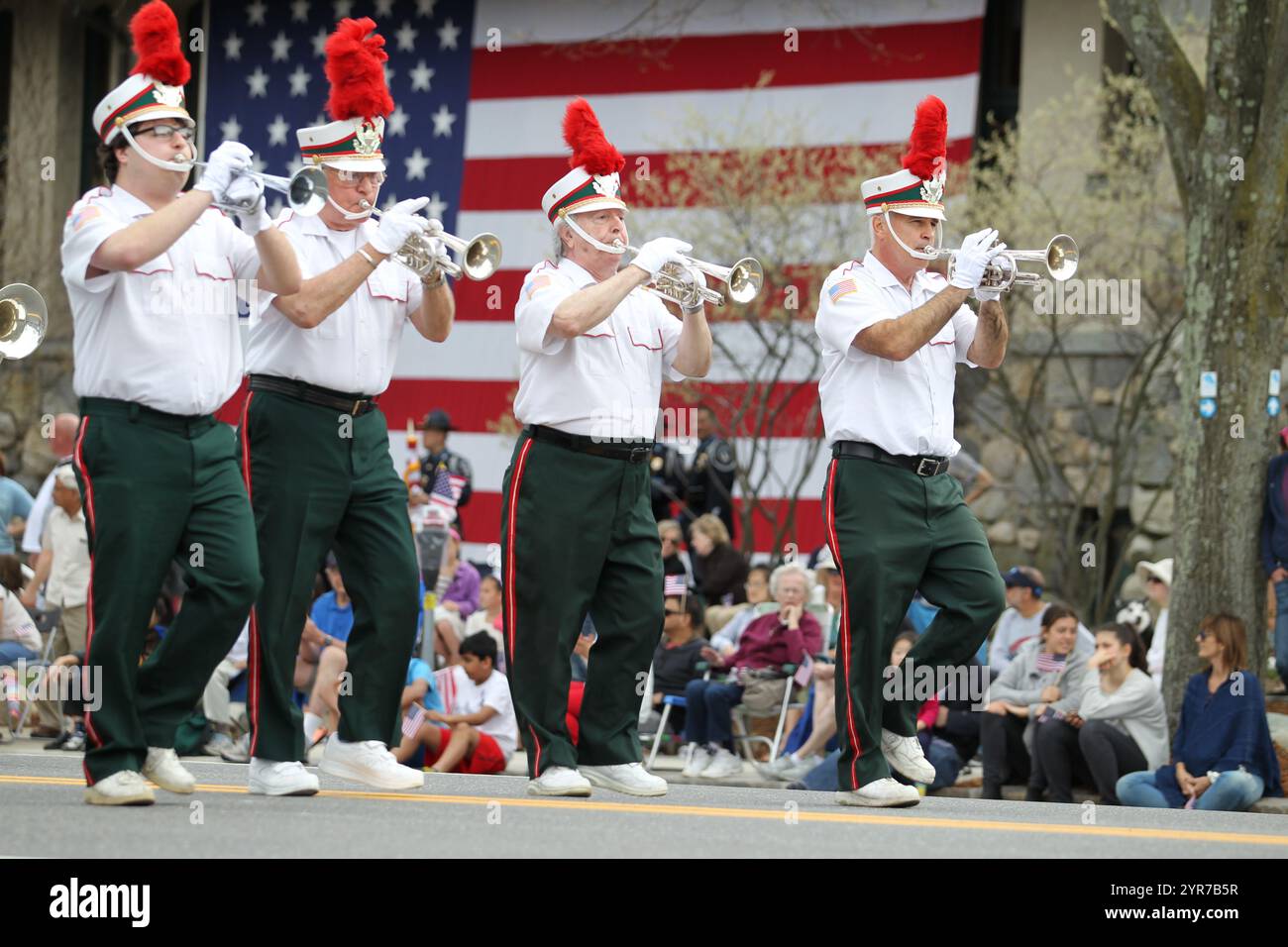 Patriots Day Parade, Lexington, MA Stock Photo - Alamy