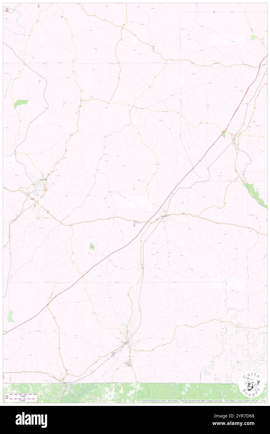 Conecuh county map hi-res stock photography and images - Alamy