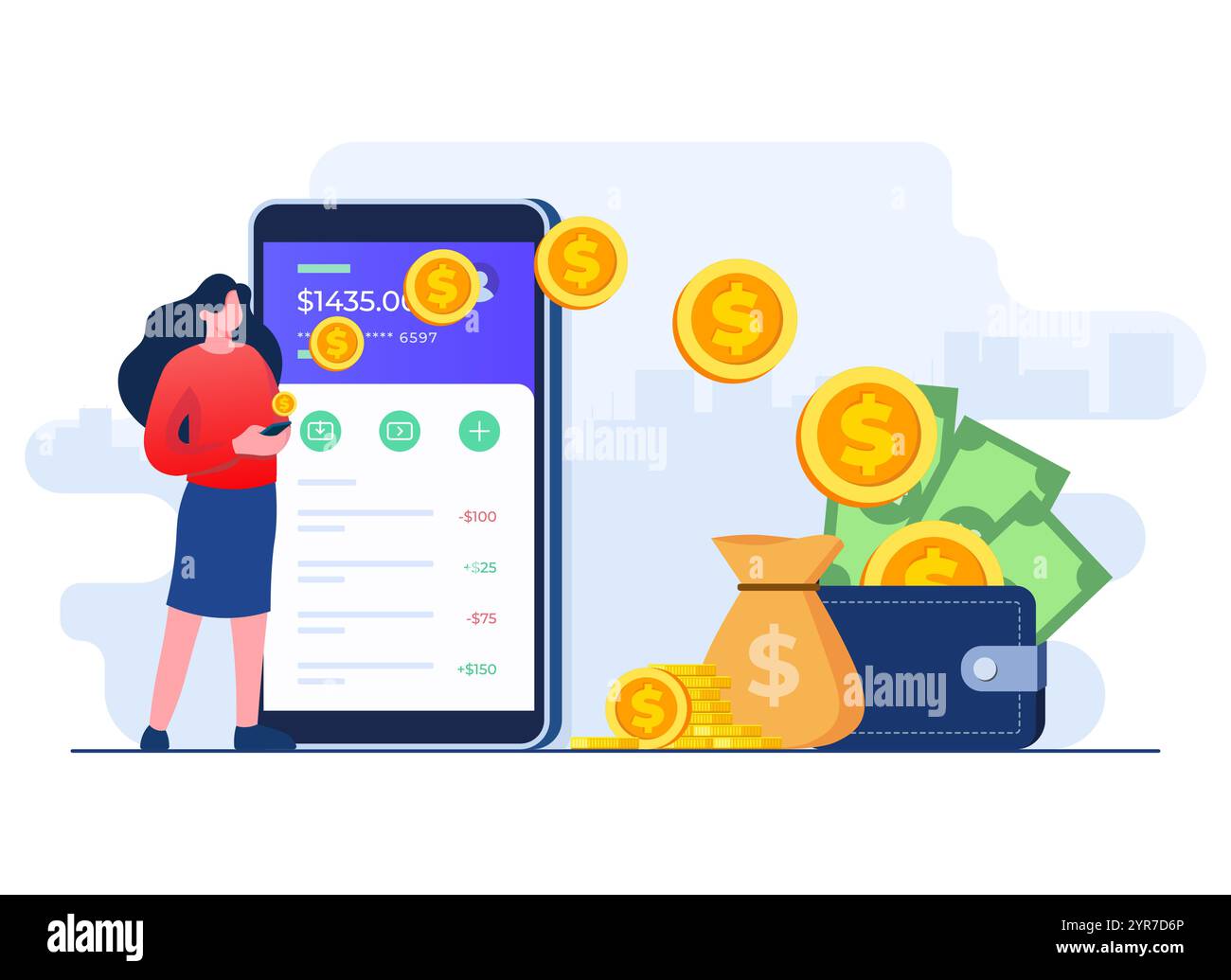 App people Stock Vector Images - Alamy