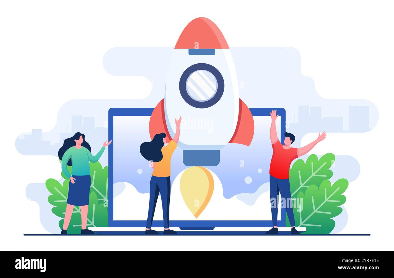 Successfully launch Cut Out Stock Images & Pictures - Alamy