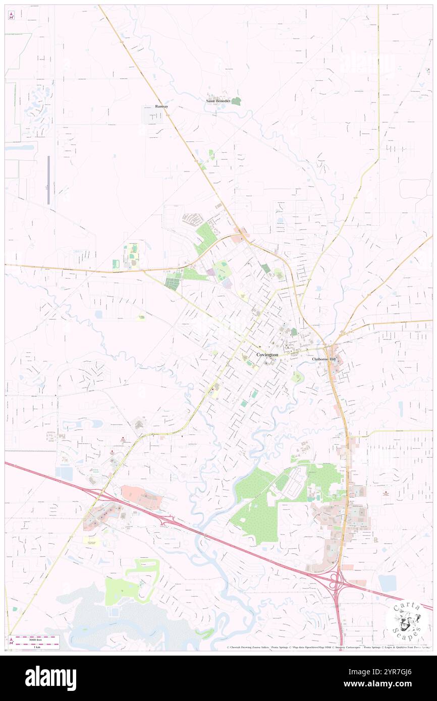 City of Covington, Saint Tammany Parish, US, United States, Louisiana ...