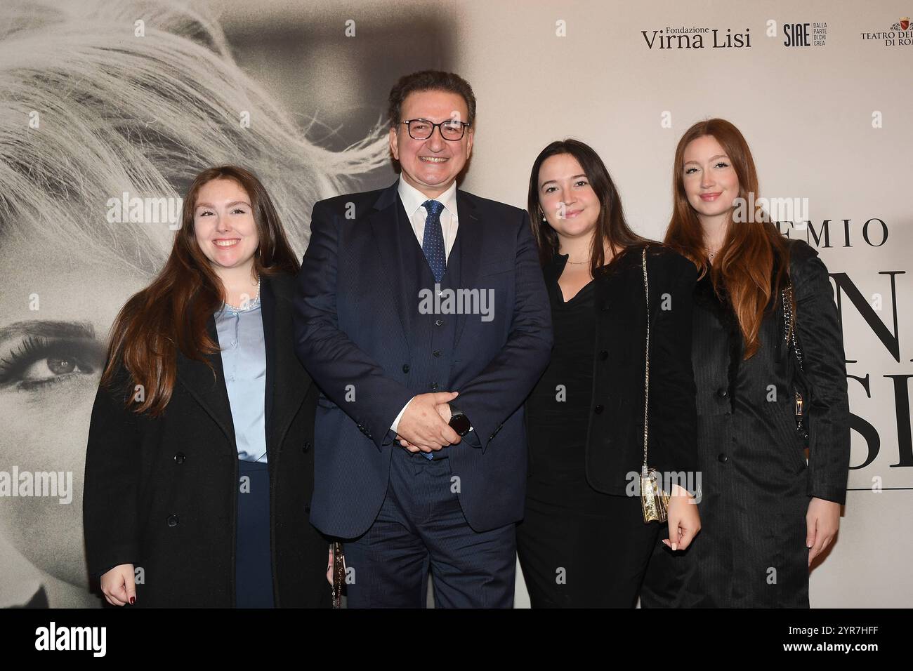 Rome, Teatro Dell'Opera "Virna Lisi Award 2024", In the photo: Roberto Giacobbo with his ...