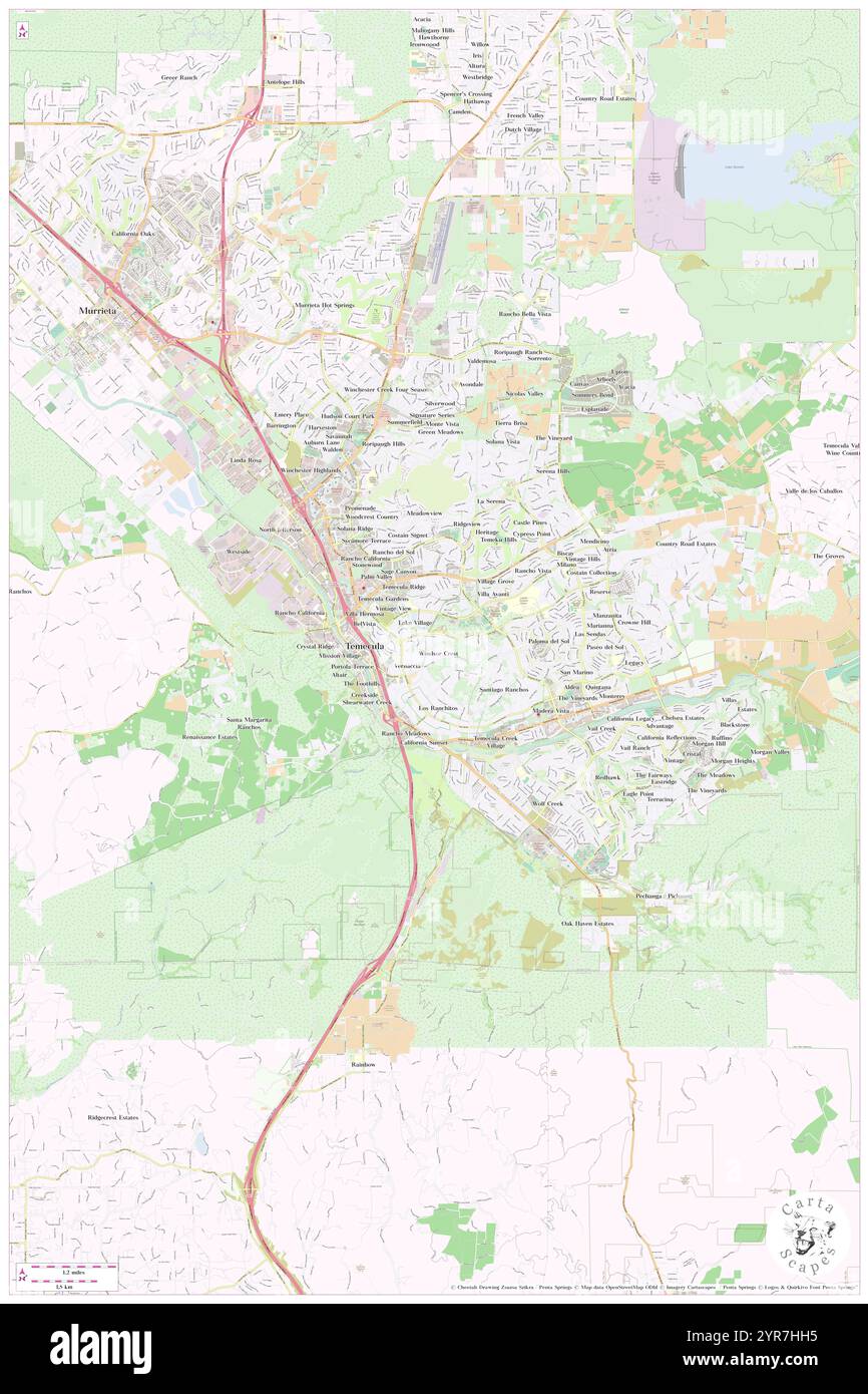 Temecula map hi-res stock photography and images - Alamy