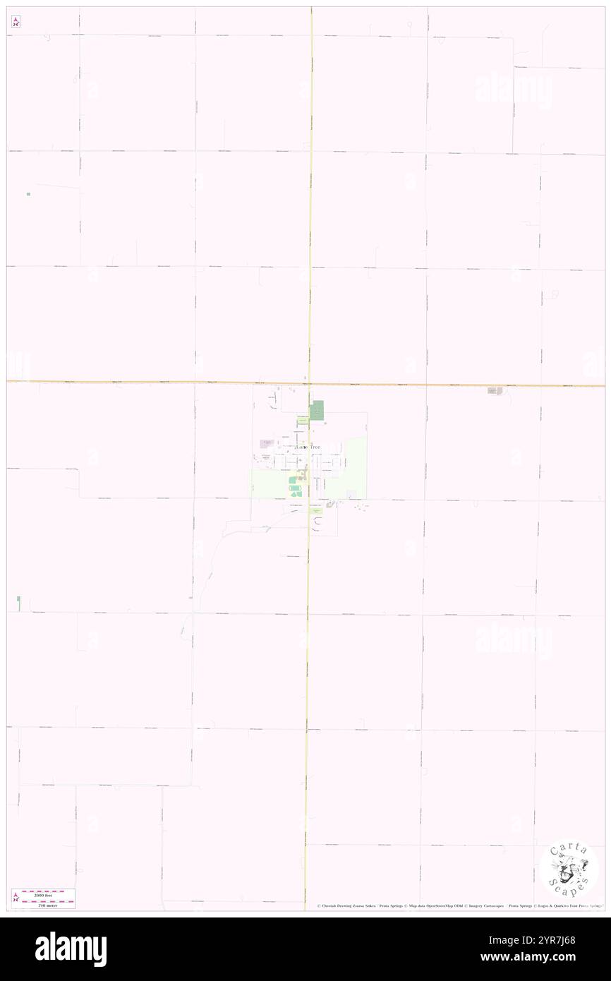 City of Lone Tree, Johnson County, US, United States, Iowa, N 41 29' 11 ...