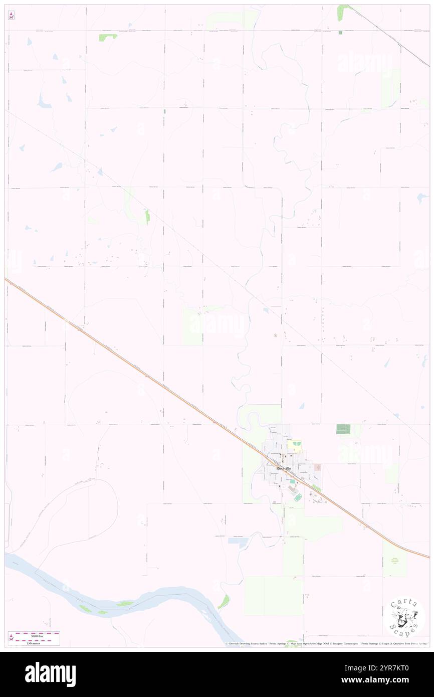 Rossville map Cut Out Stock Images & Pictures - Alamy