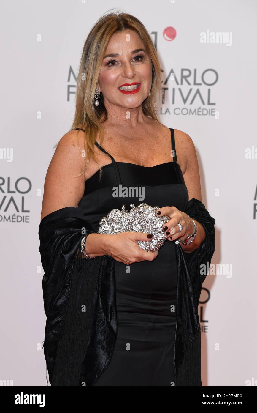 Monaco, France. 30th Nov, 2024. Manuela Ruosi attends the red carpet ...