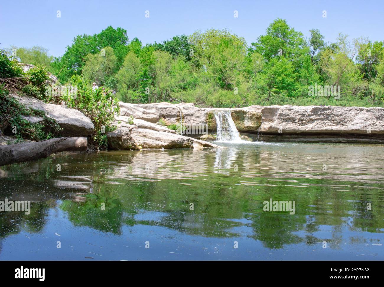 Texas hill country waterfall hi-res stock photography and images - Alamy