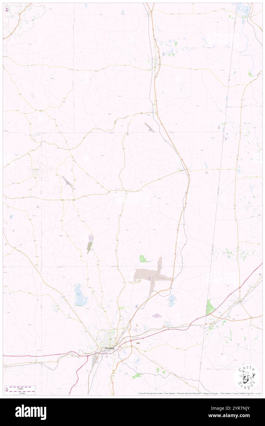 Kemper county map hi-res stock photography and images - Alamy